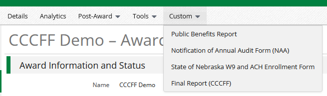 How to Edit/Resubmit a Custom Form – DED Grants Help Center