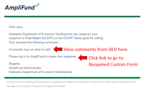 How to Edit/Resubmit a Custom Form – DED Grants Help Center
